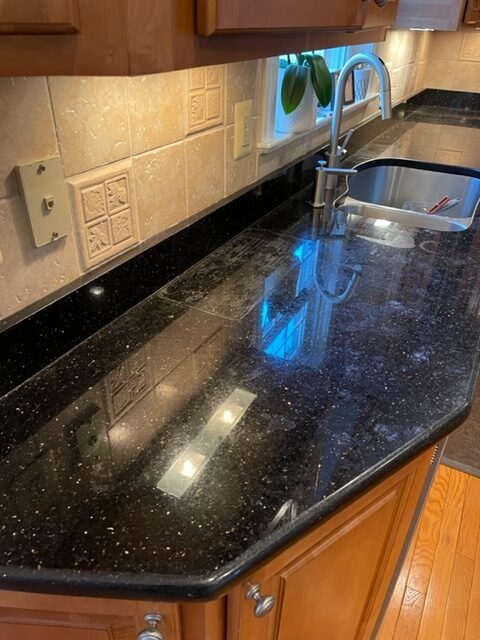 Granite Countertop - Deep Cleaning, Buffing And Sealing | NOVA Stone Care